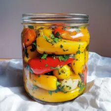 Easy Marinated Mini Sweet Peppers Recipe