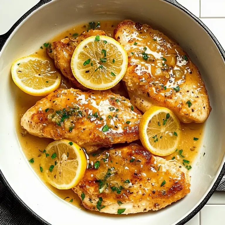 Lemon Chicken (with Lemon Butter Sauce)