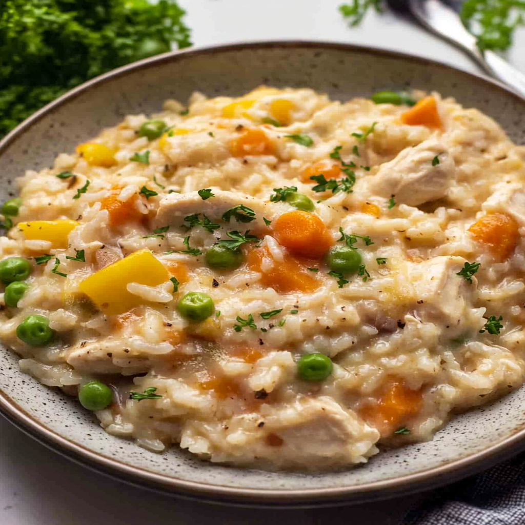 Crockpot Crack Chicken and Rice