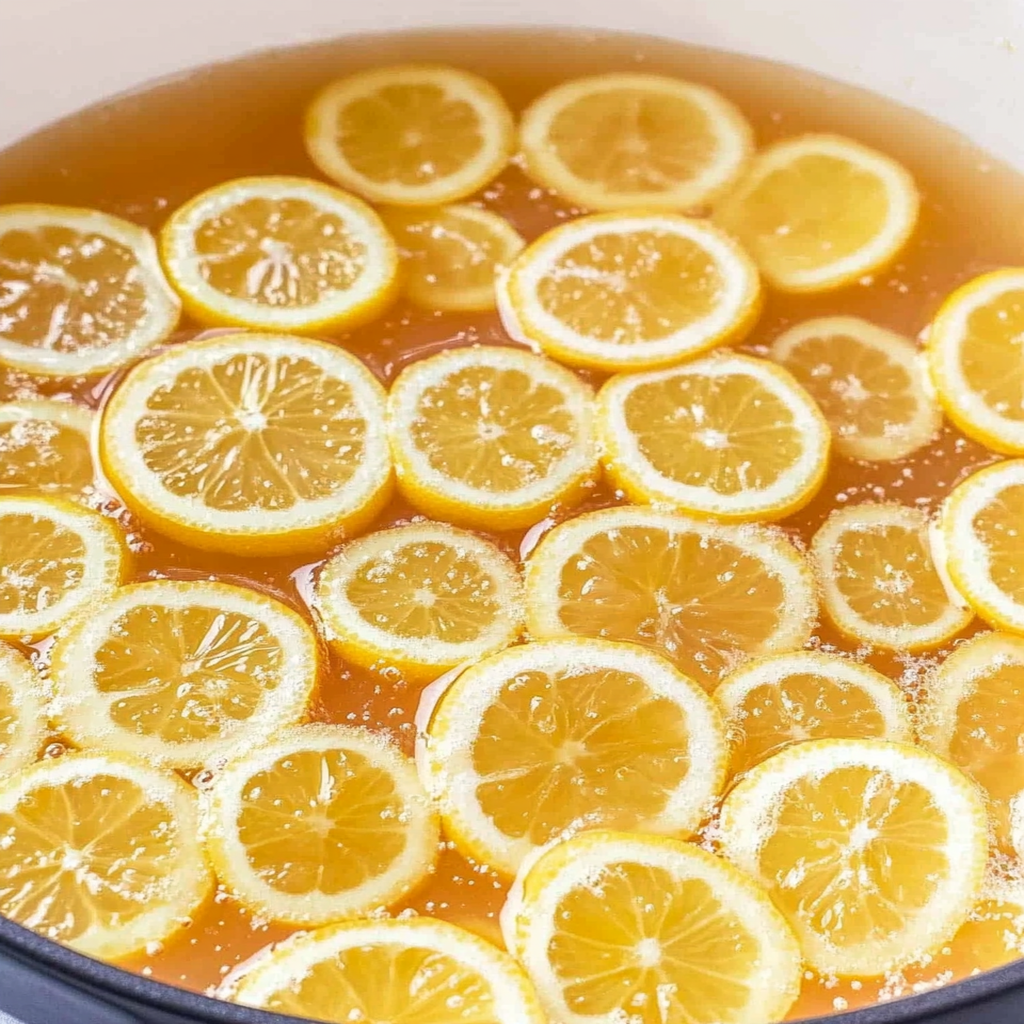 Candied Lemon Slices