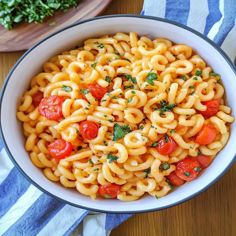 Macaroni and Tomatoes