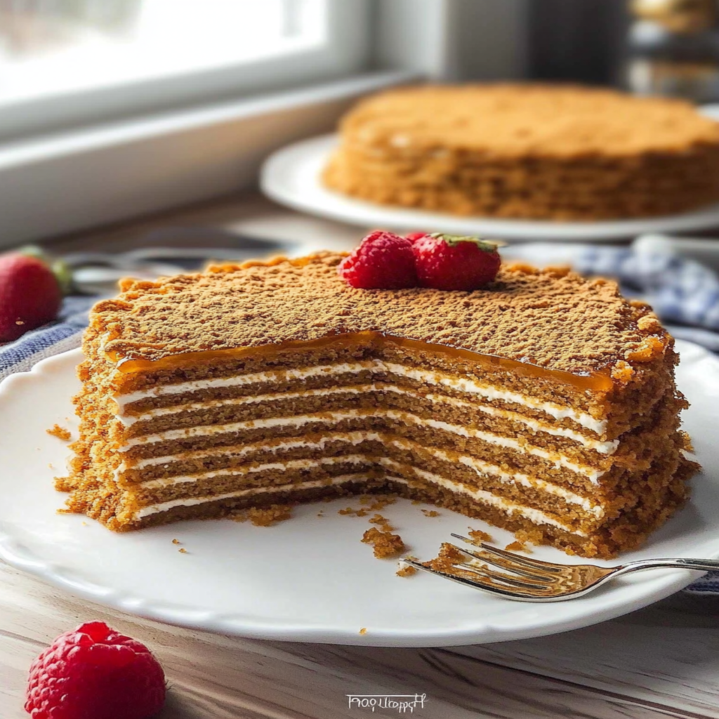 8-Layer Honey Cake (Medovik)