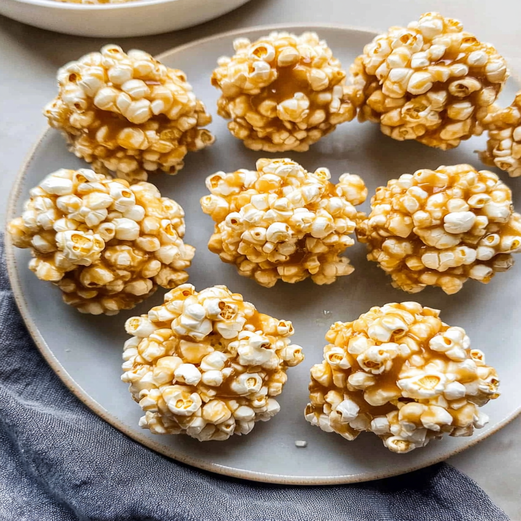 Caramel Popcorn Balls