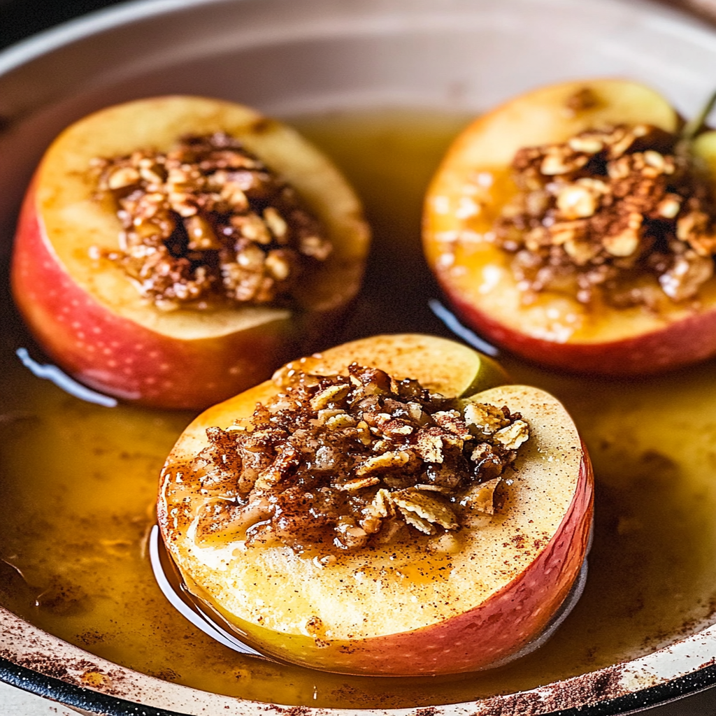 Easy Baked Apples with Cinnamon and Honey