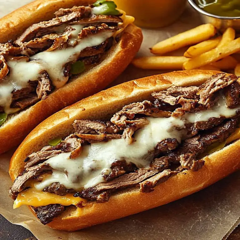 Easy Philly Cheese Steak Sandwich