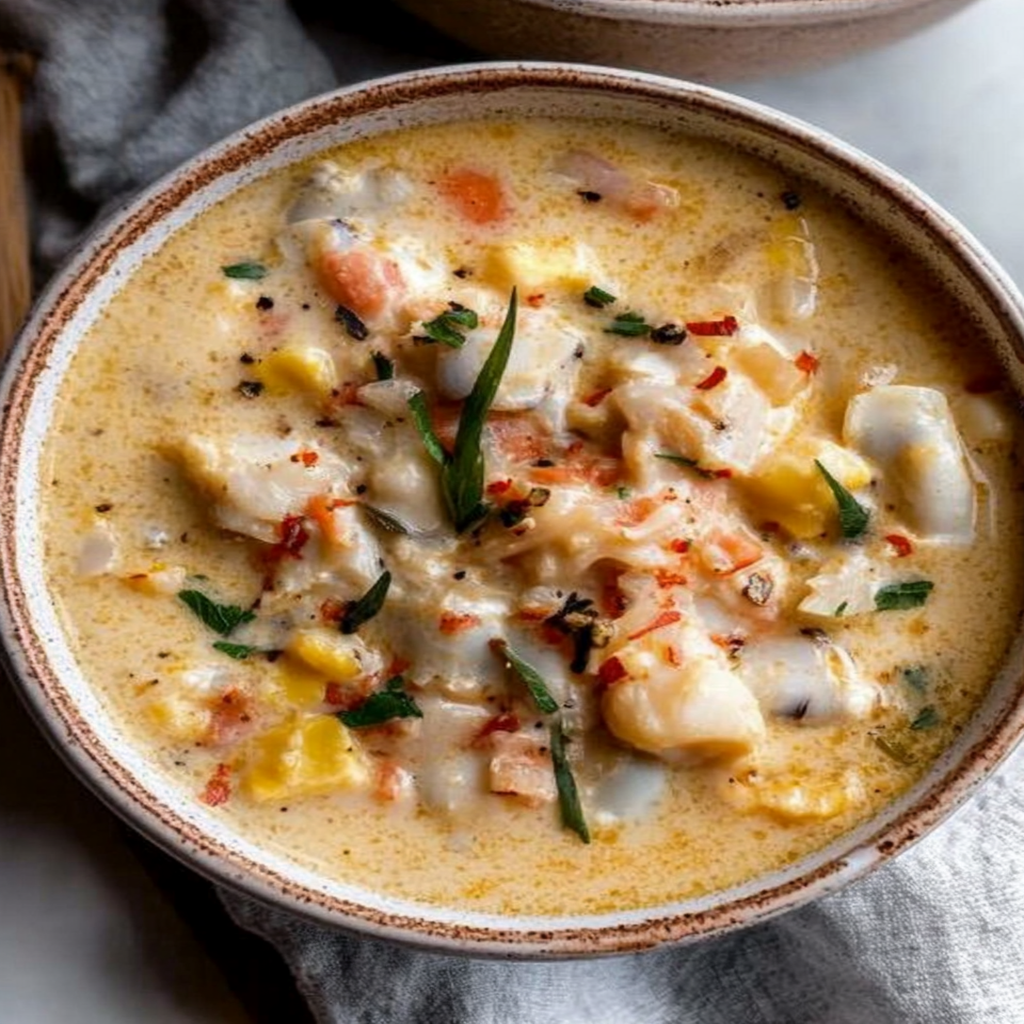Clam Chowder for Maine Lobster Festival