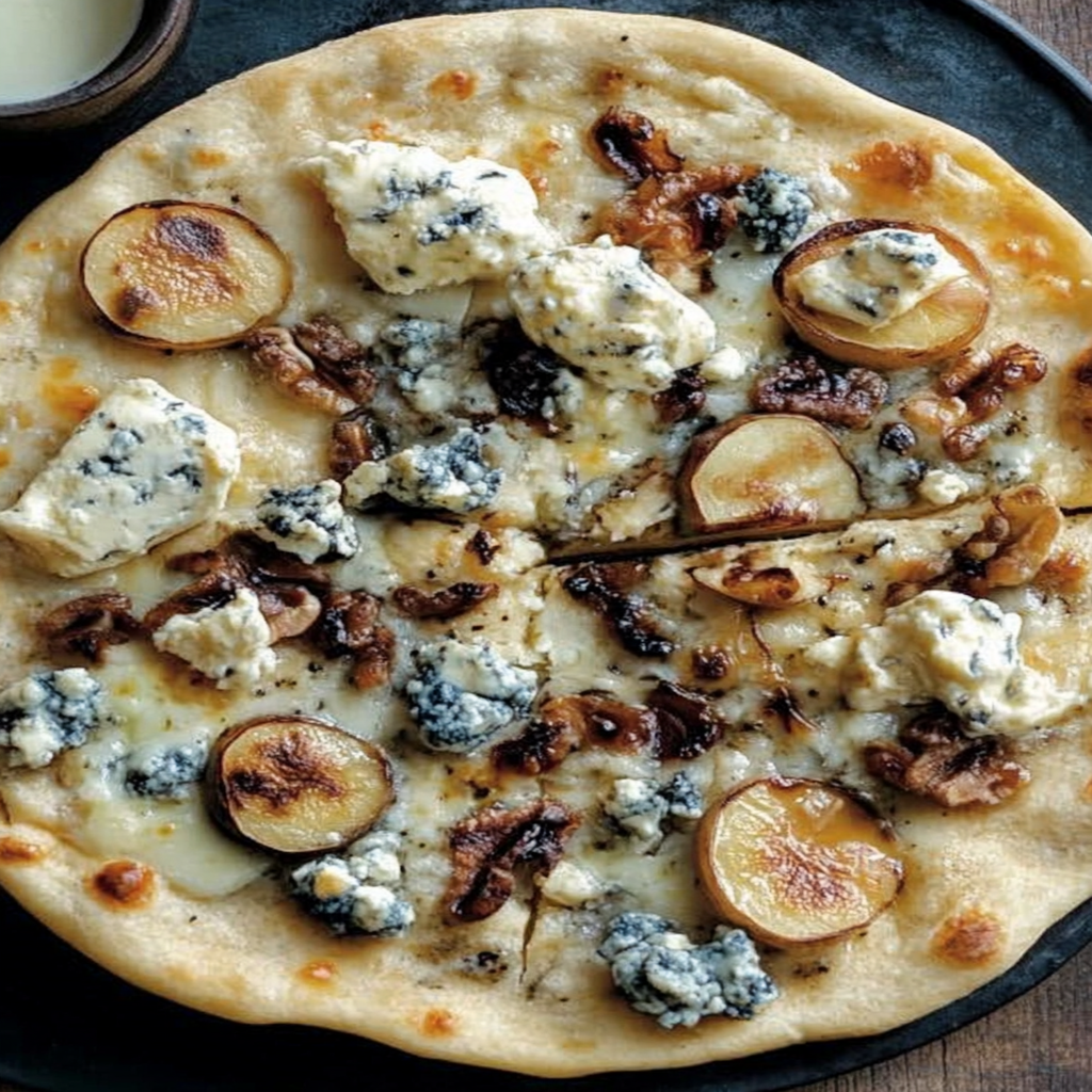 Flatbread with Blue Cheese