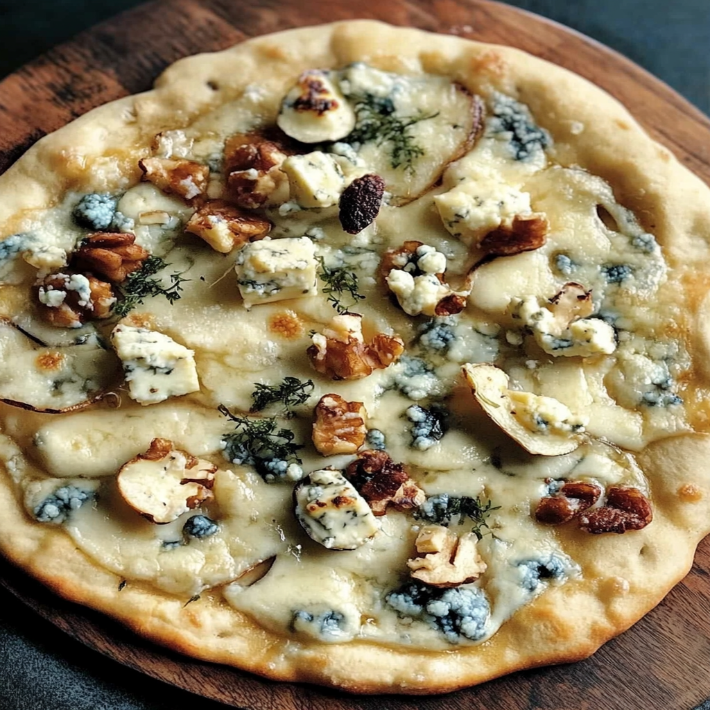 Flatbread with Blue Cheese