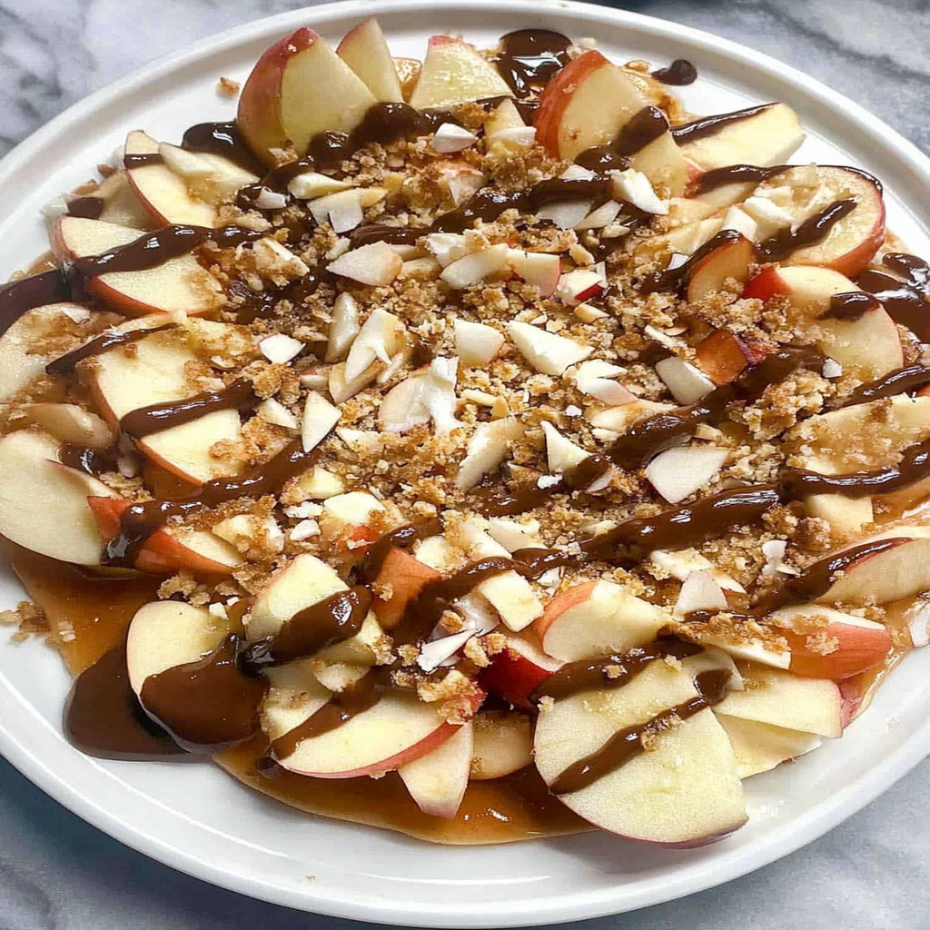 Fun Back to School Apple Nachos for Kids