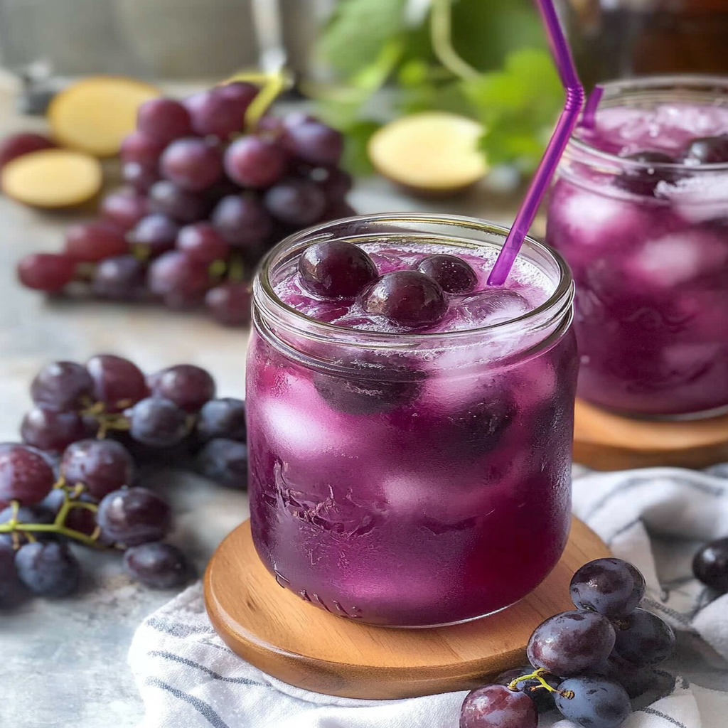 Grape Agua Fresca