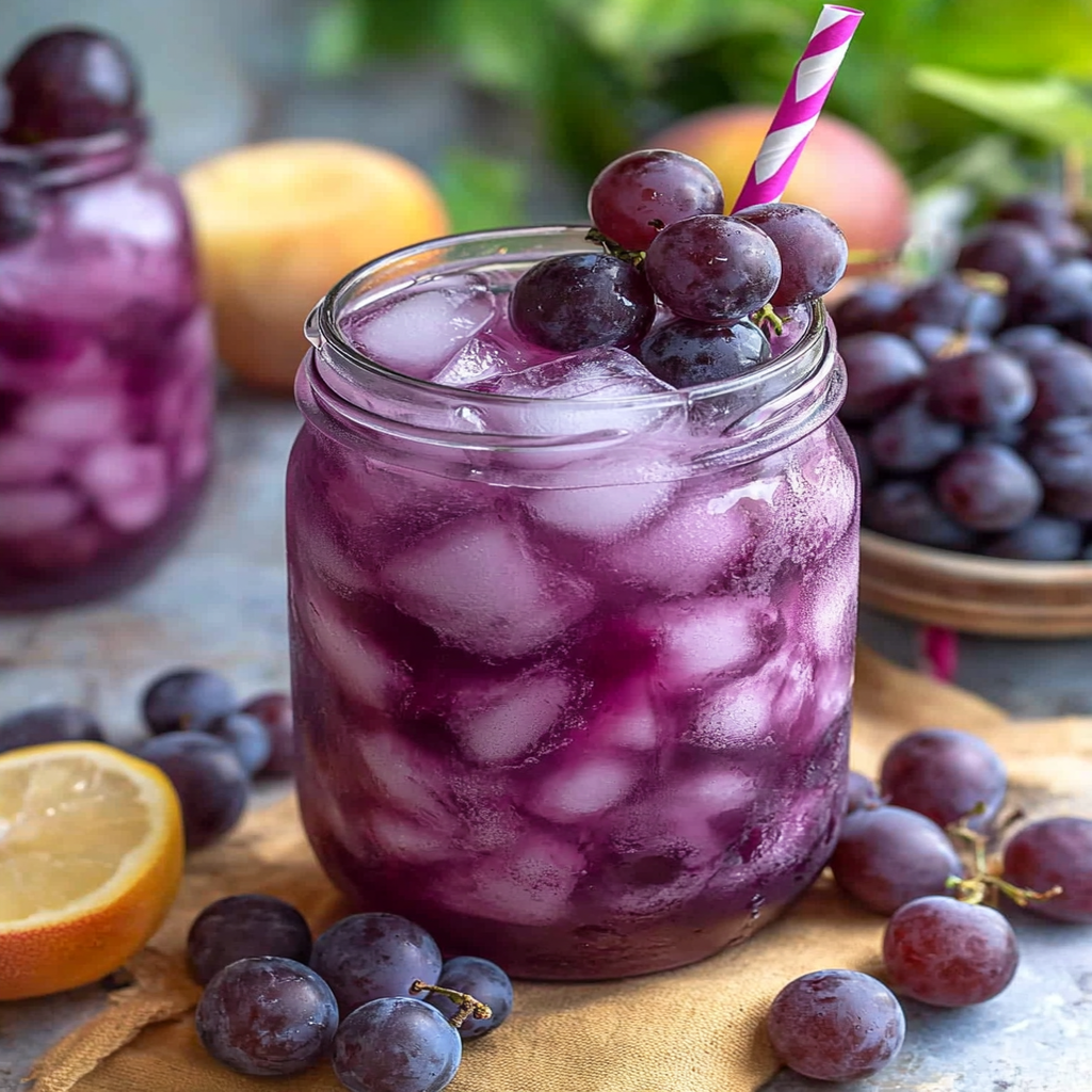 Grape Agua Fresca