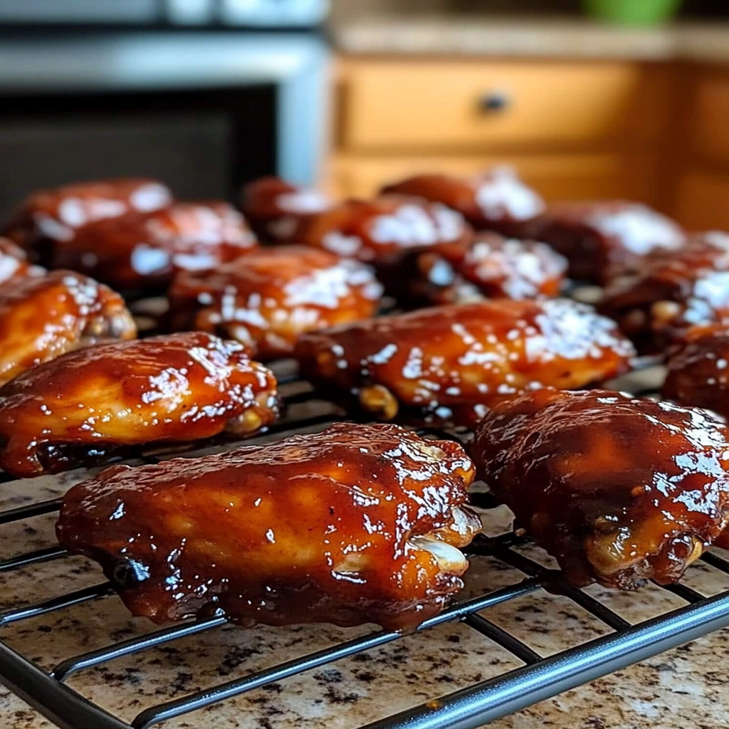Oven Baked BBQ Chicken Wings