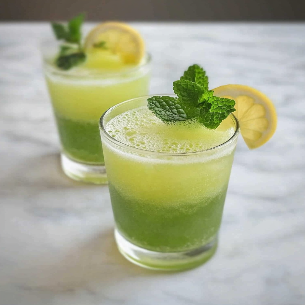 Lemon Mint Agua Fresca
