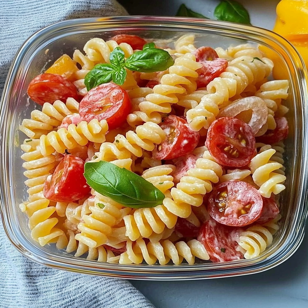 Make-Ahead Back to School Pasta Salad Lunch
