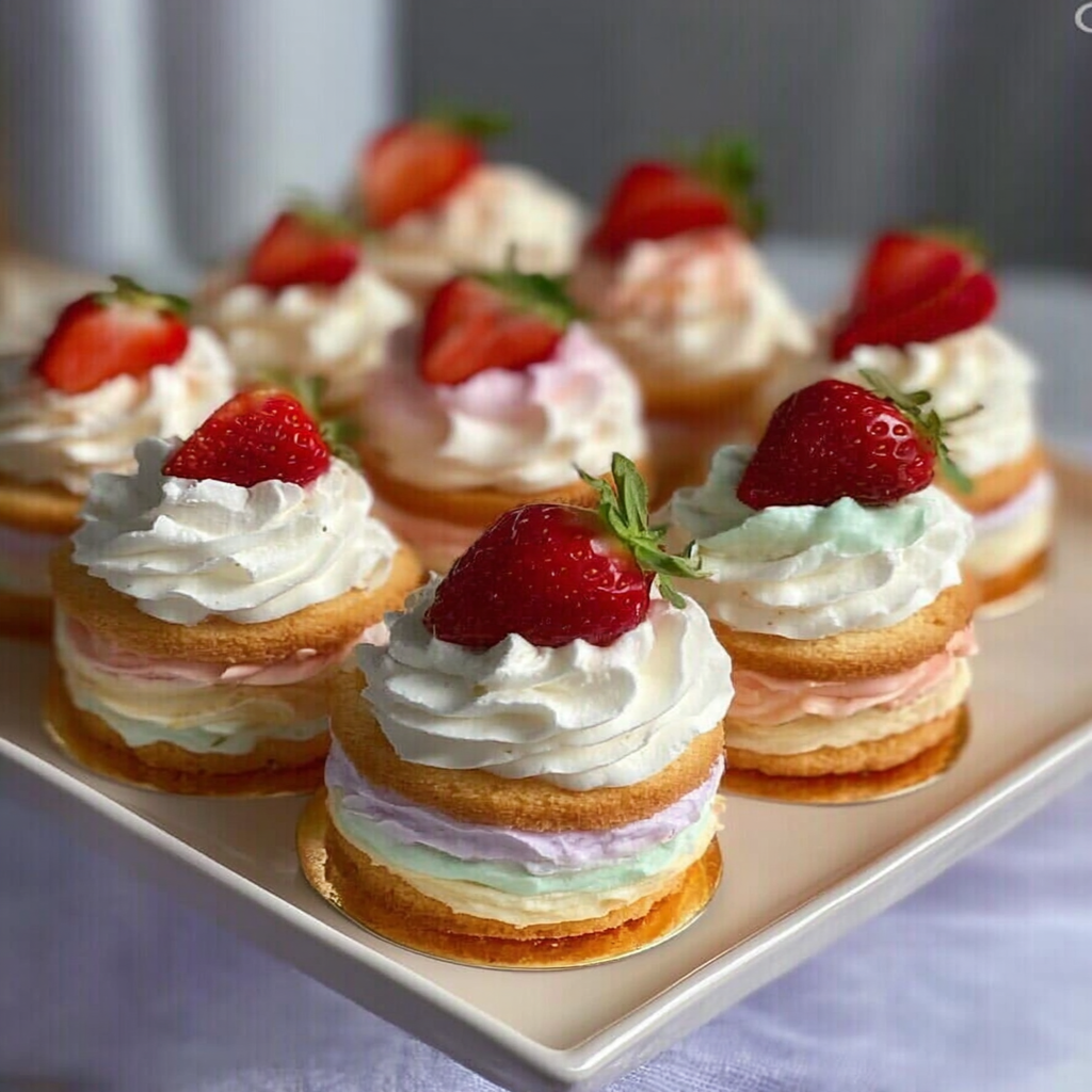 Mini Pastel Layer Cakes