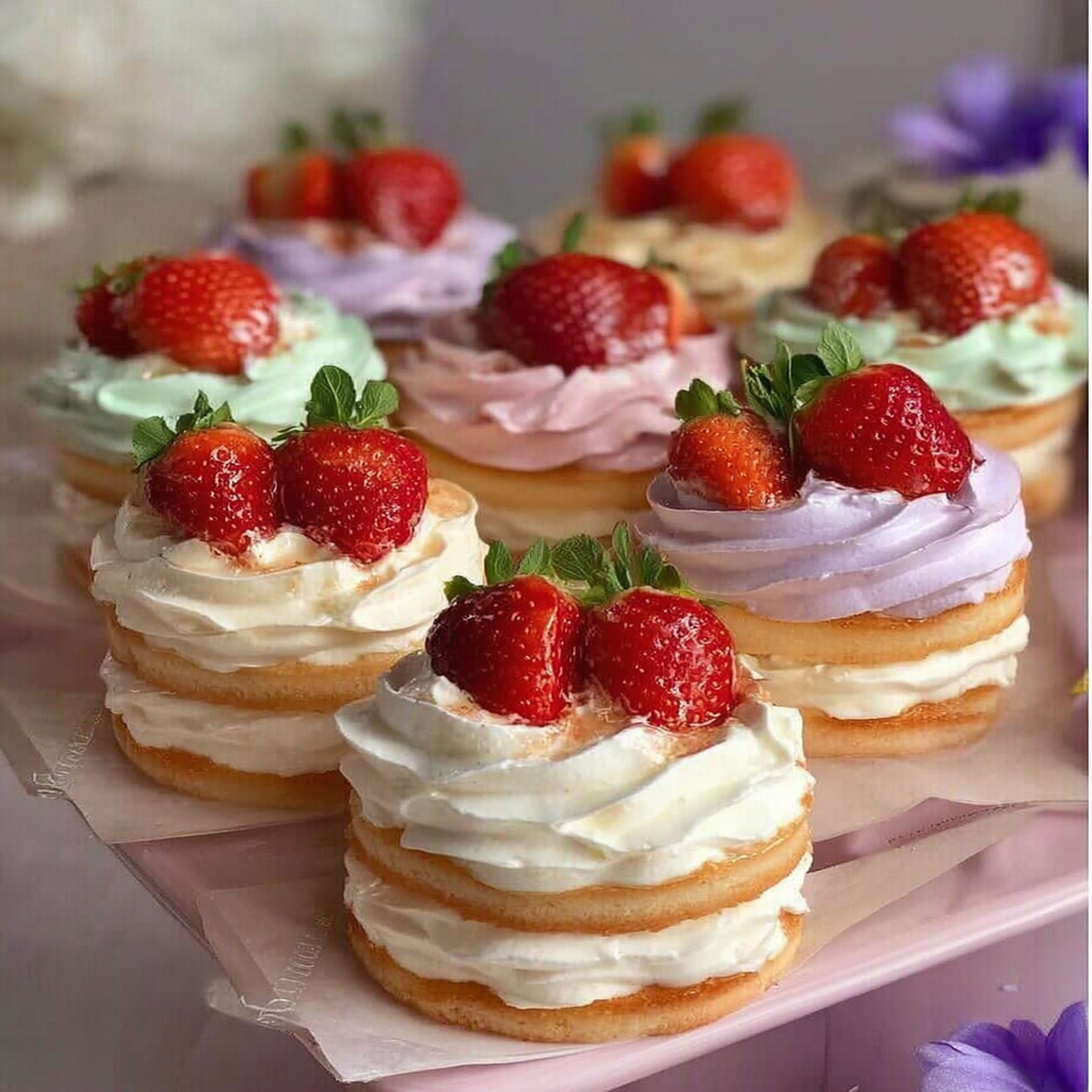 Mini Pastel Layer Cakes
