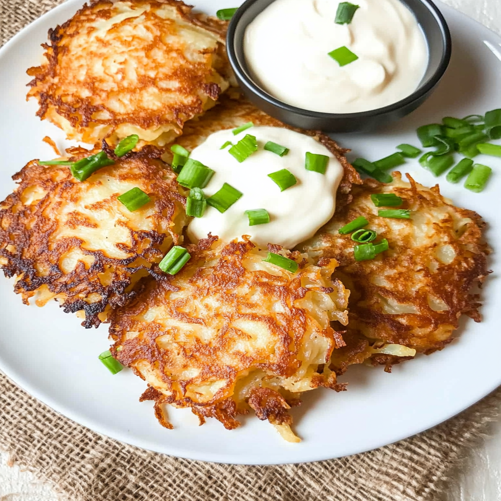 Irresistible Shredded Potato Pancakes