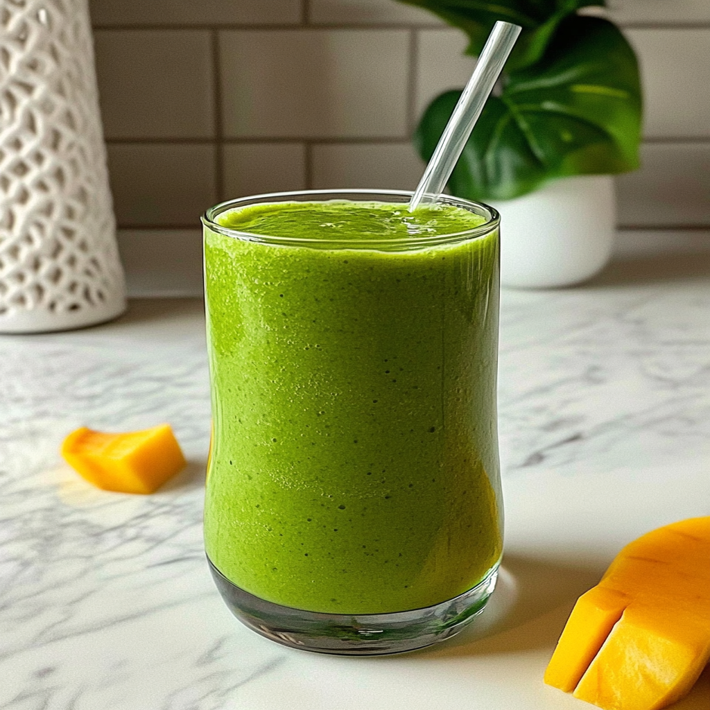 Tropical Green Back-to-School Shake