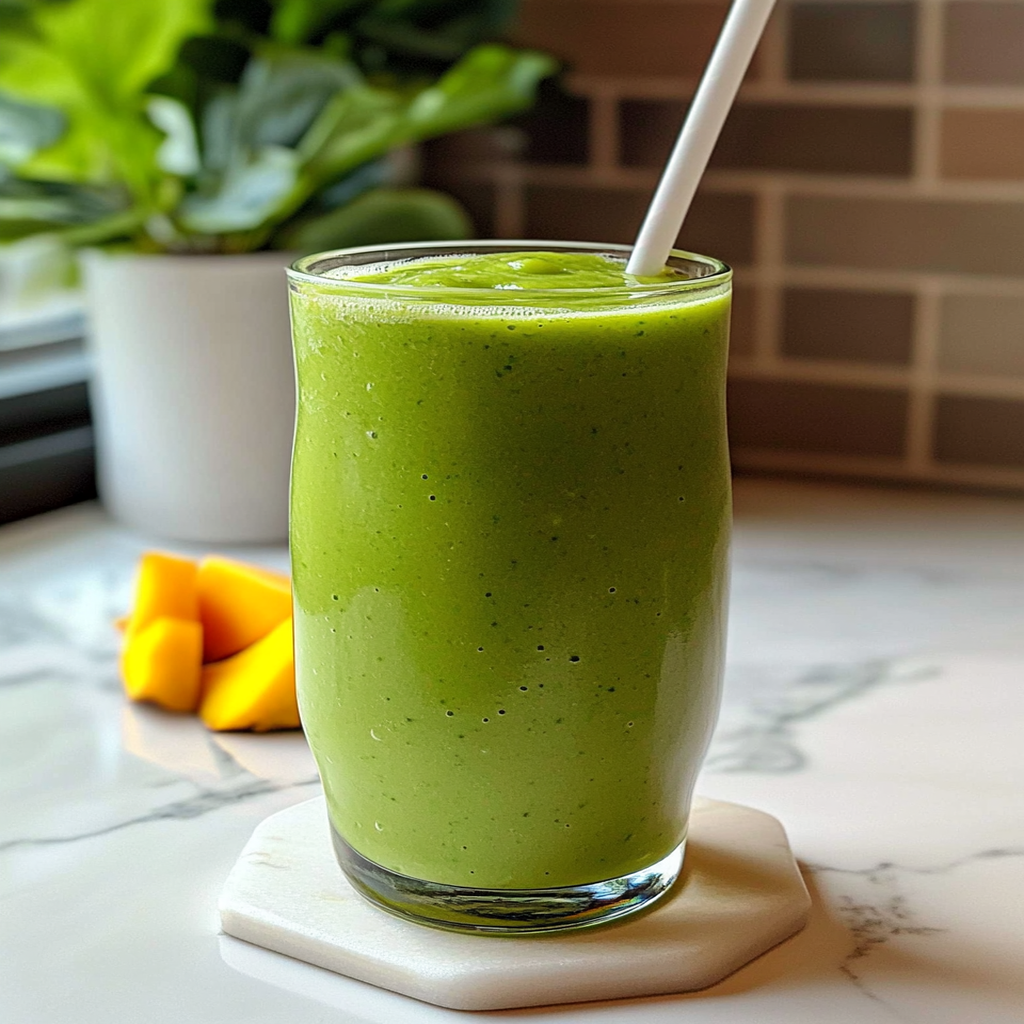 Tropical Green Back-to-School Shake