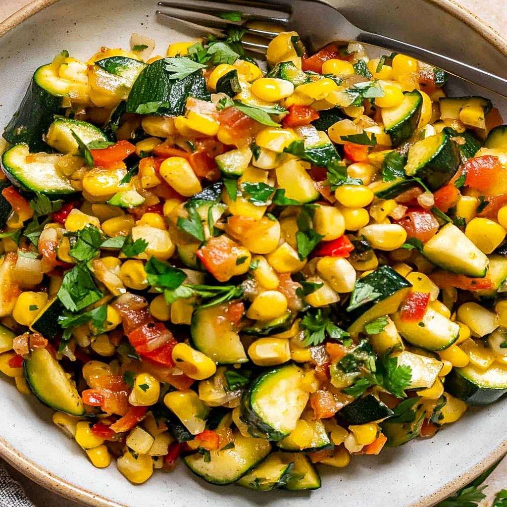 Calabacitas: Mexican Zucchini and Corn