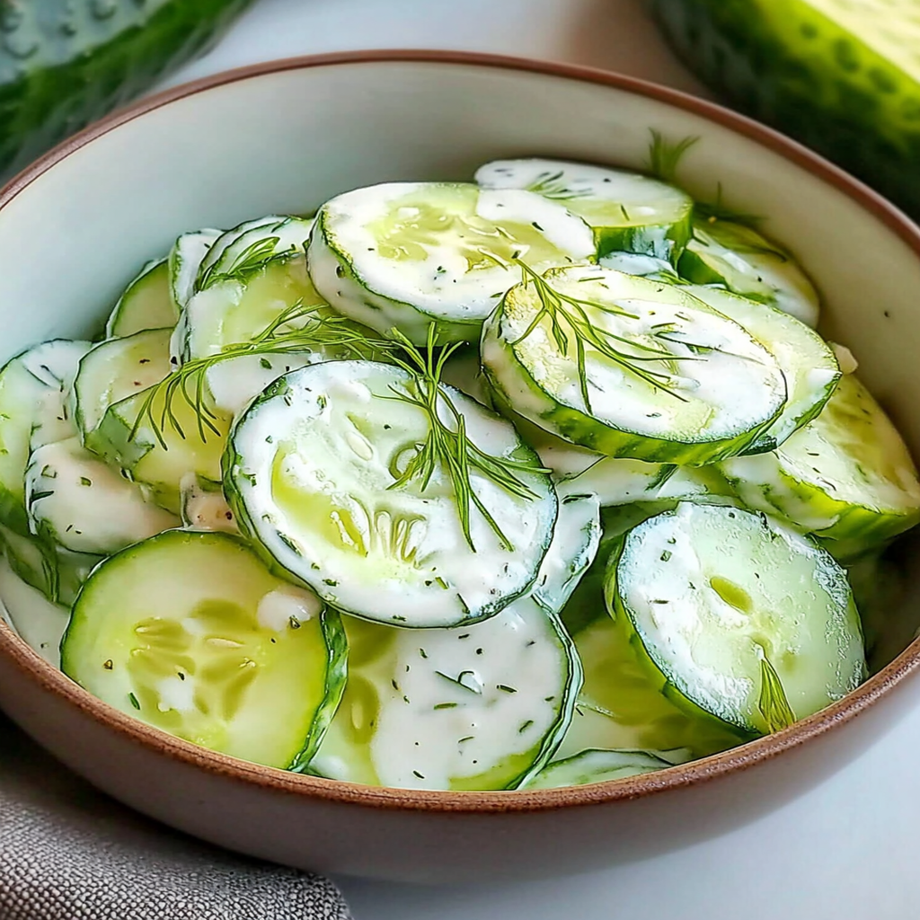 Classic Cucumber Salad