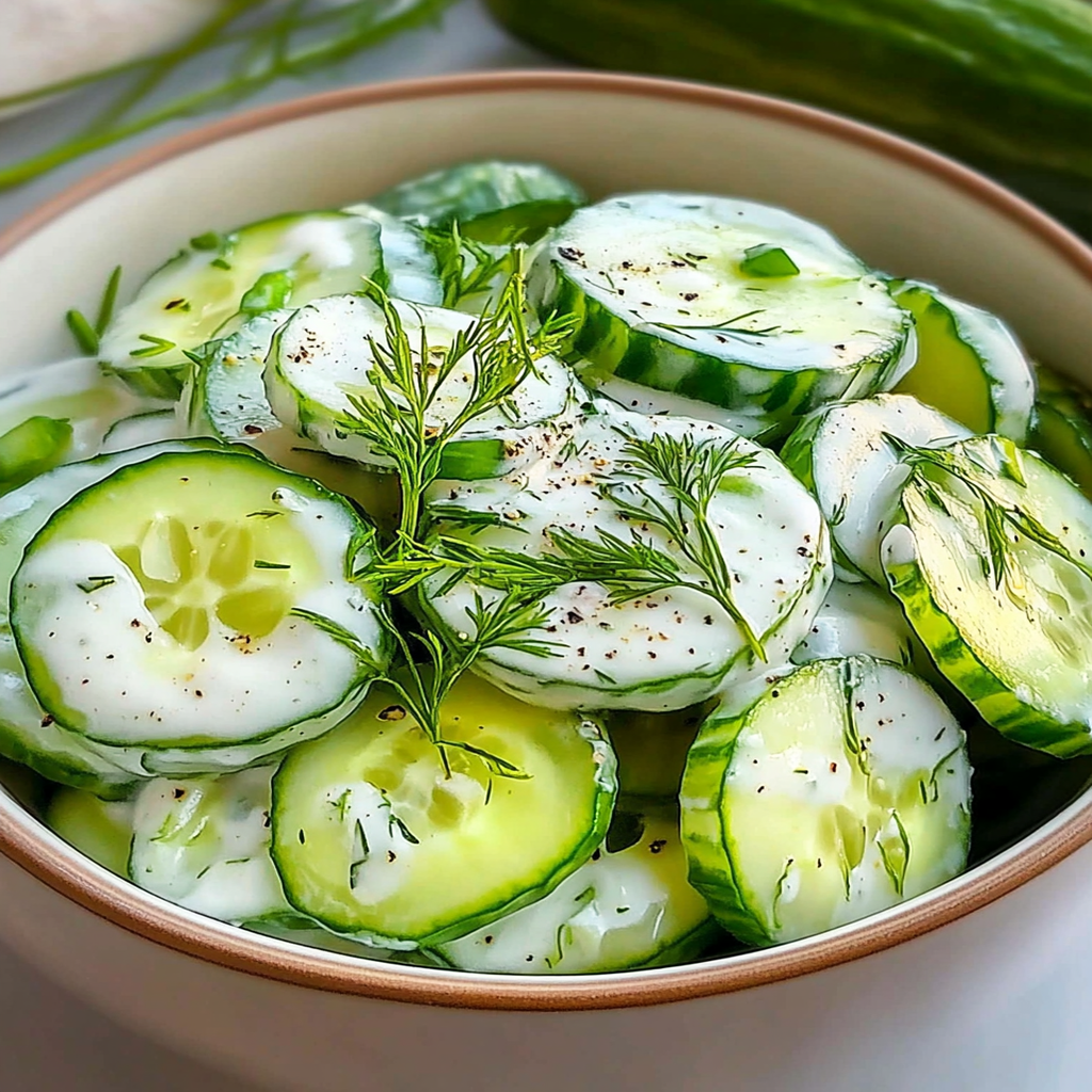Classic Cucumber Salad