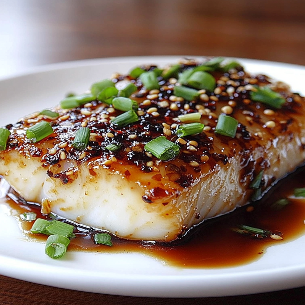 Ginger Soy Glazed Cod