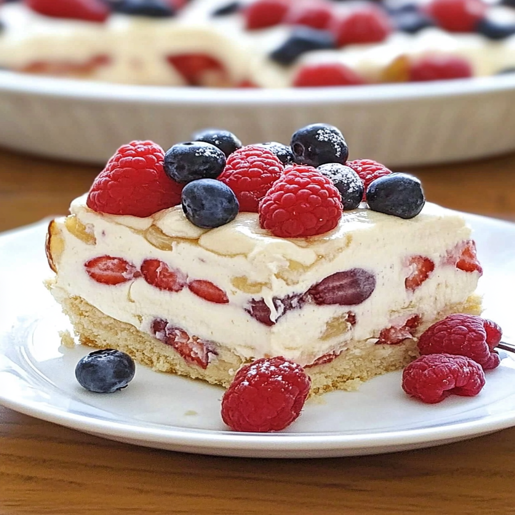 No-Bake Summer Cheesecake