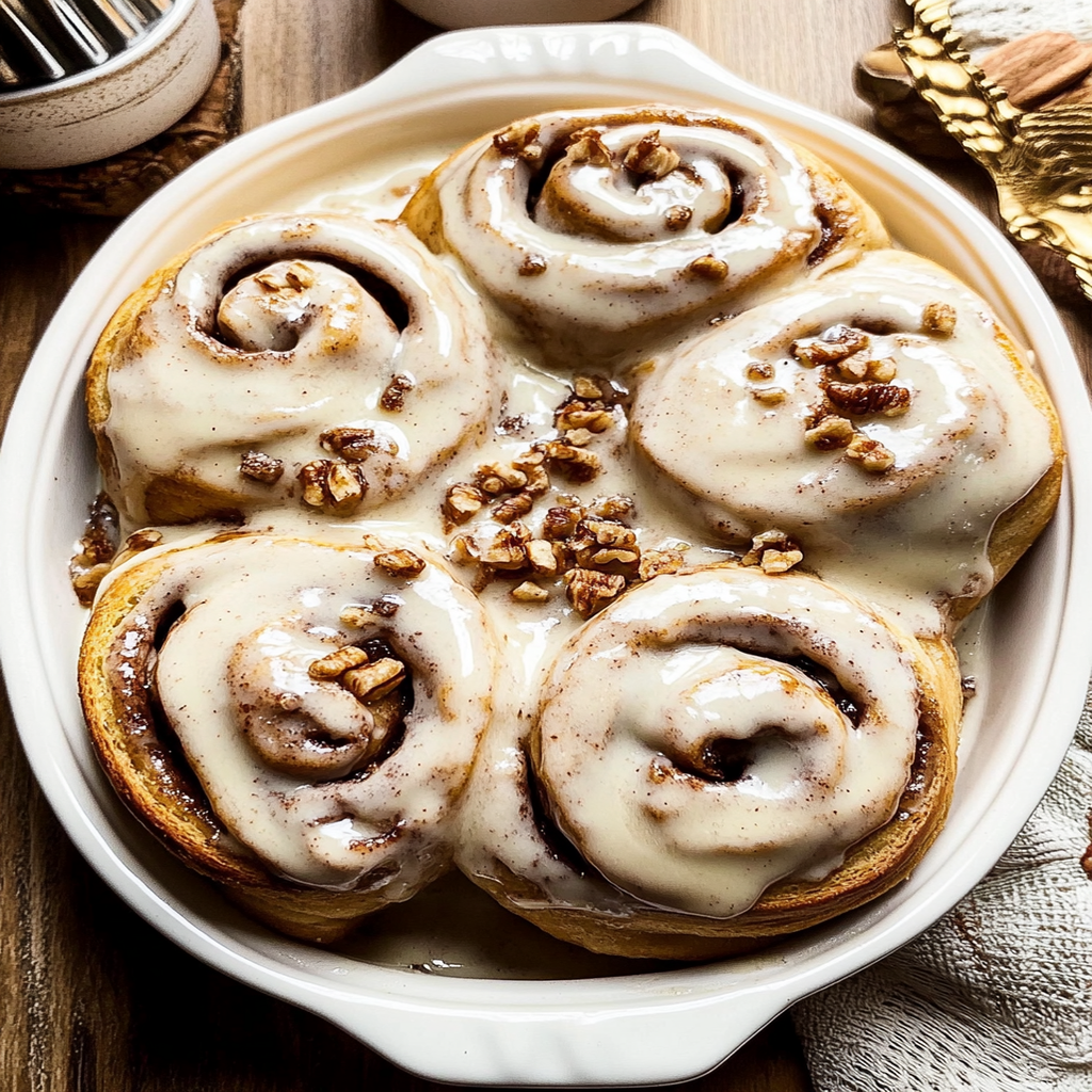 Chai Cinnamon Rolls - In Bloom Bakery