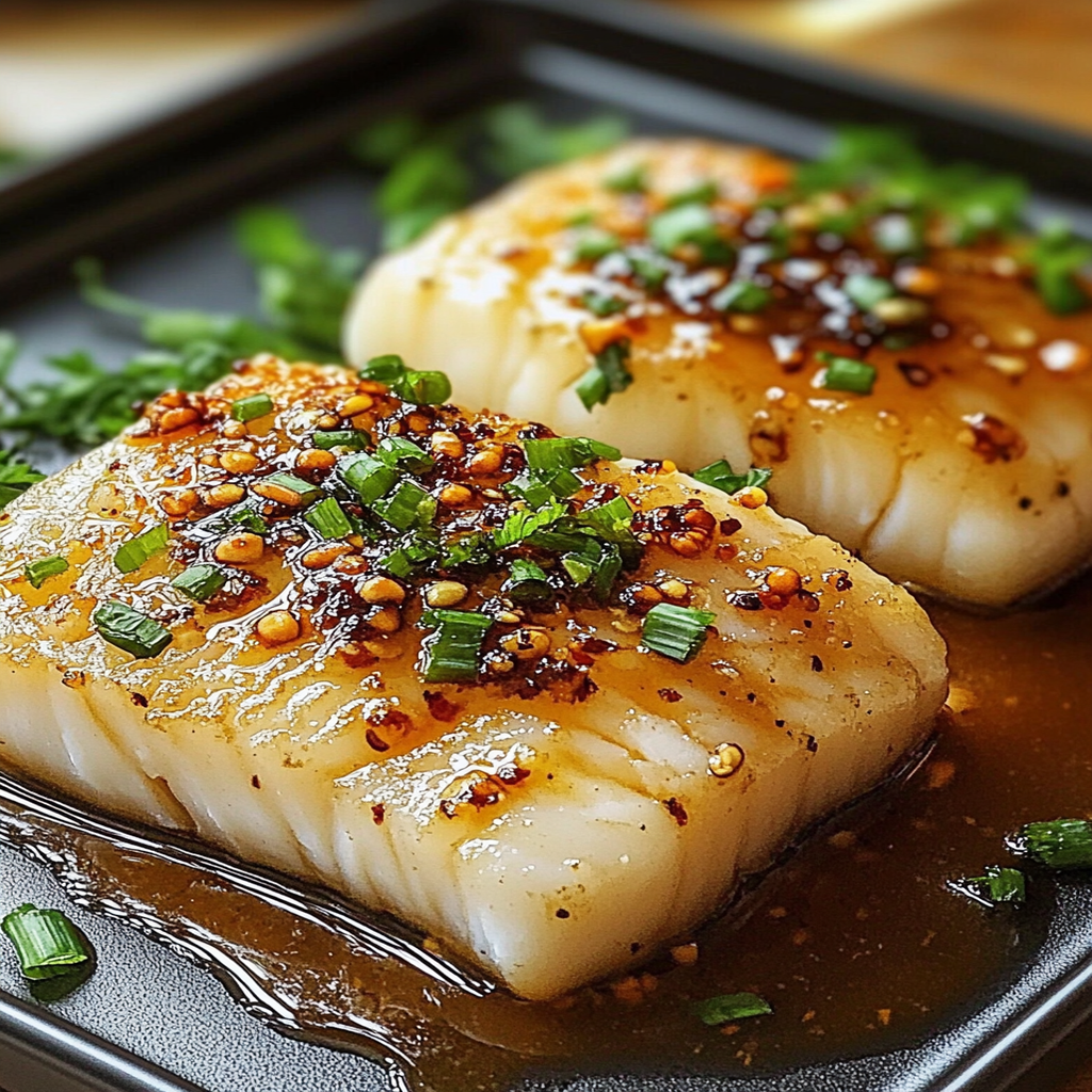 Ginger Soy Glazed Cod