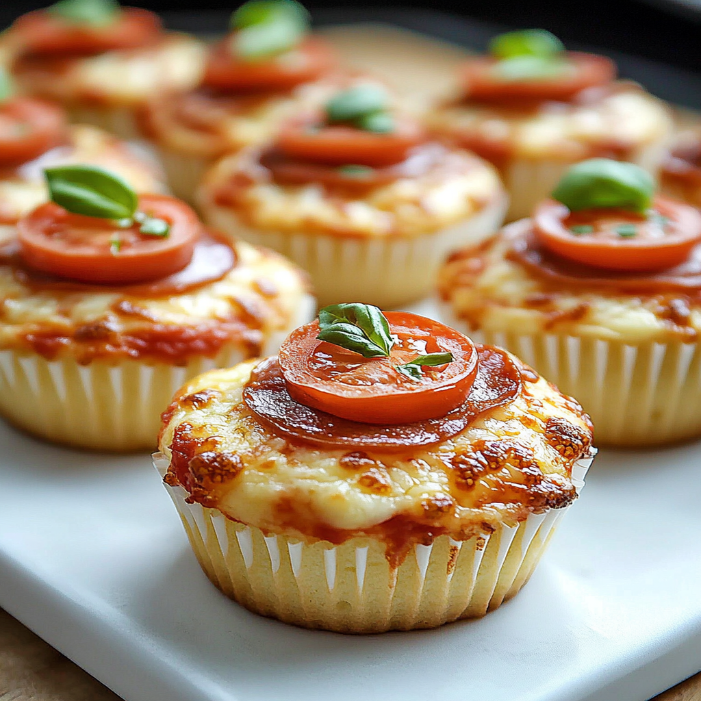 PIZZA CUPCAKES🍕