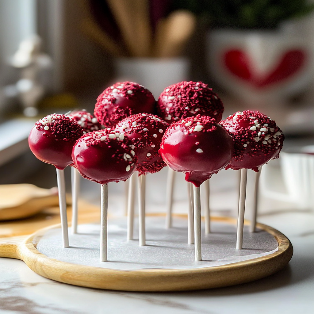 Red Velvet Cake Pops