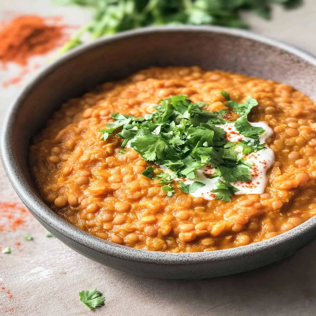 Spicy Red Lentil Curry
