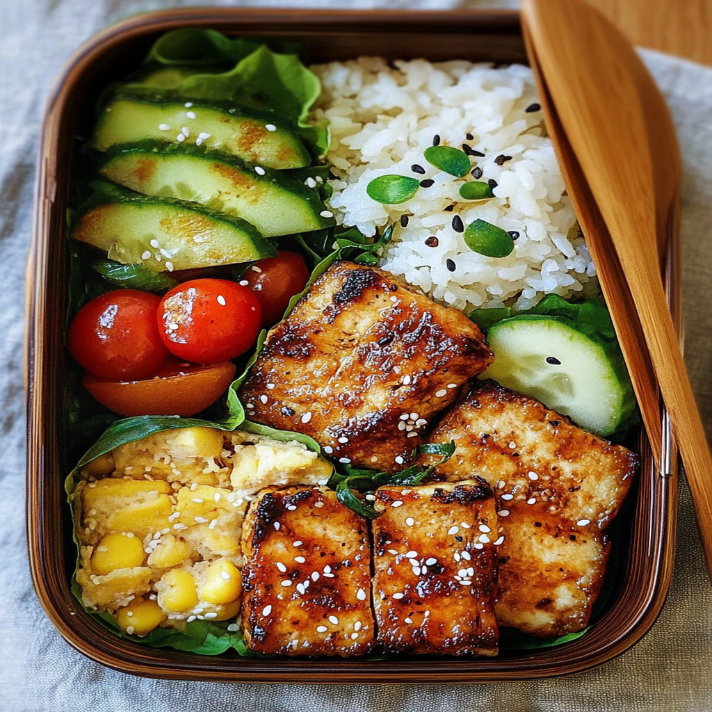 Healthy Bento Box Lunch