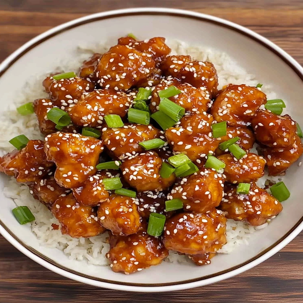 Chinese Takeout Sesame Chicken