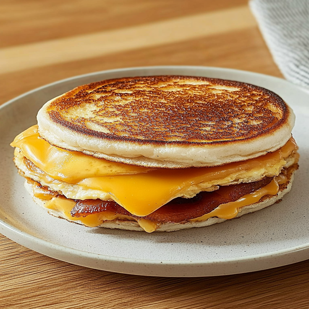 Easy Homemade McGriddle Breakfast Sandwiches