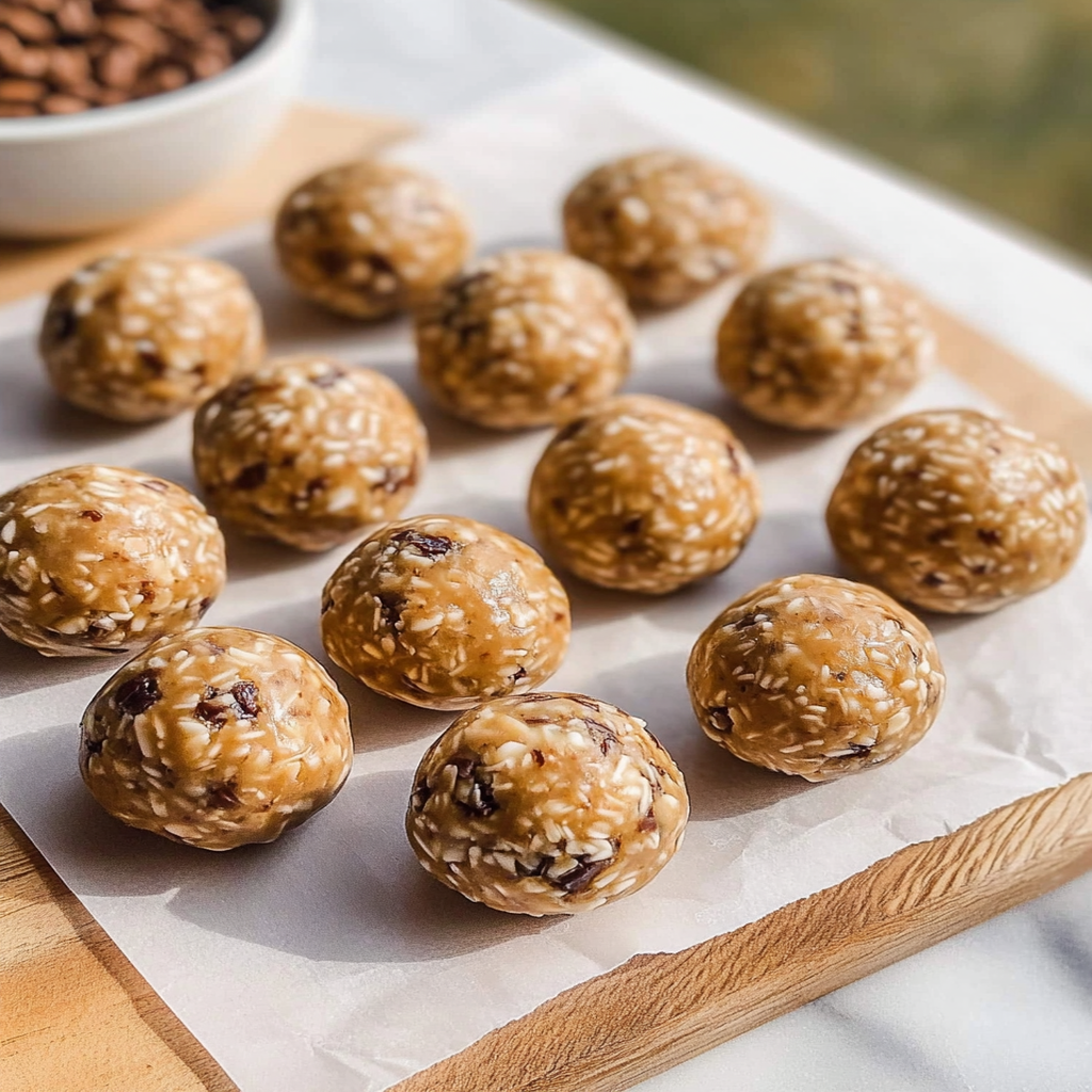 Easy No Bake Protein Ball Snack
