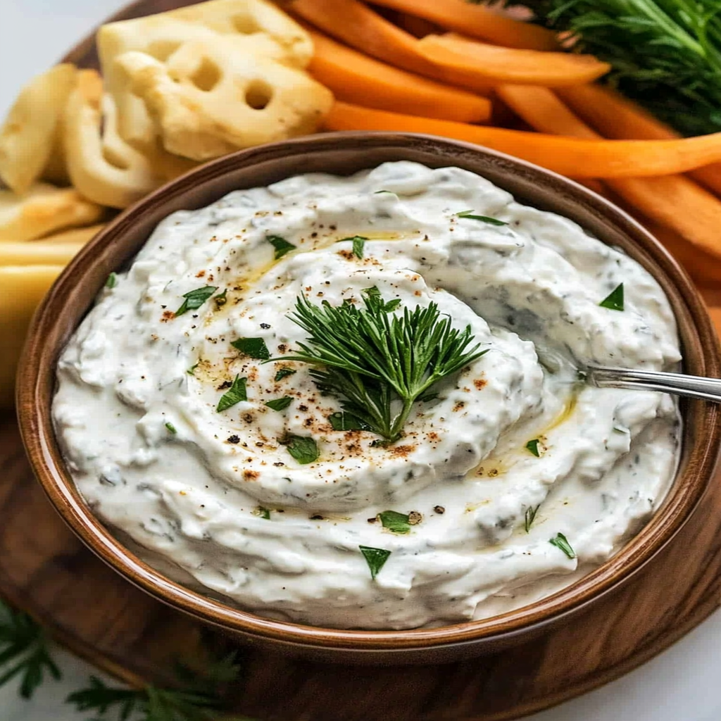 High Protein Cottage Cheese Ranch Dip