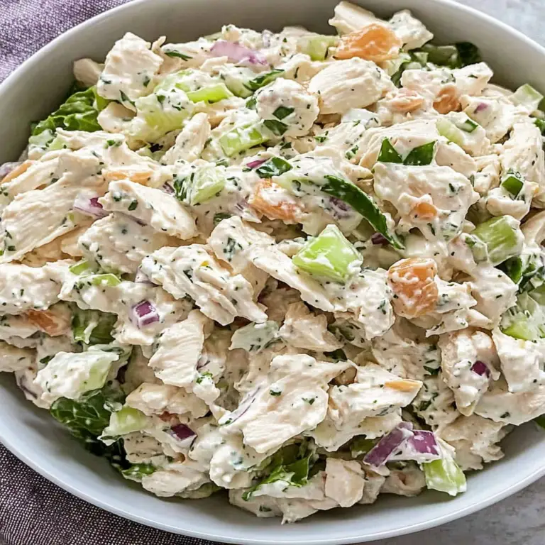 Mind-Blowing High Protein Chicken Salad with Cottage Cheese