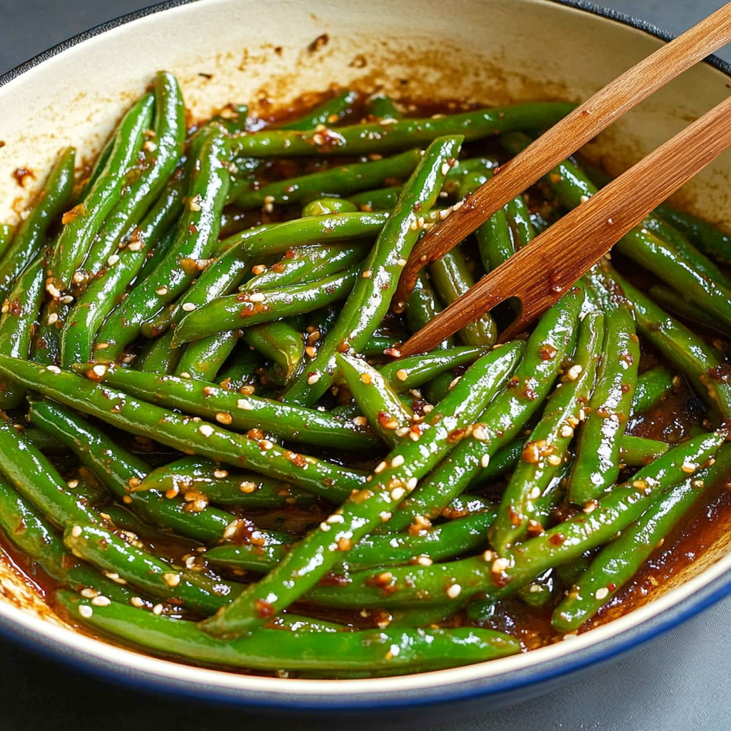 Miso Green Beans