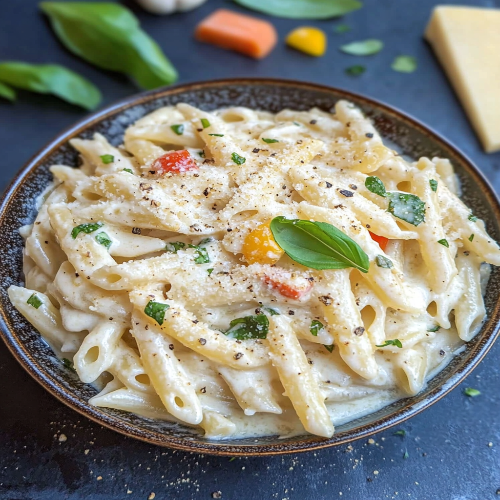 Creamy White Sauce Pasta