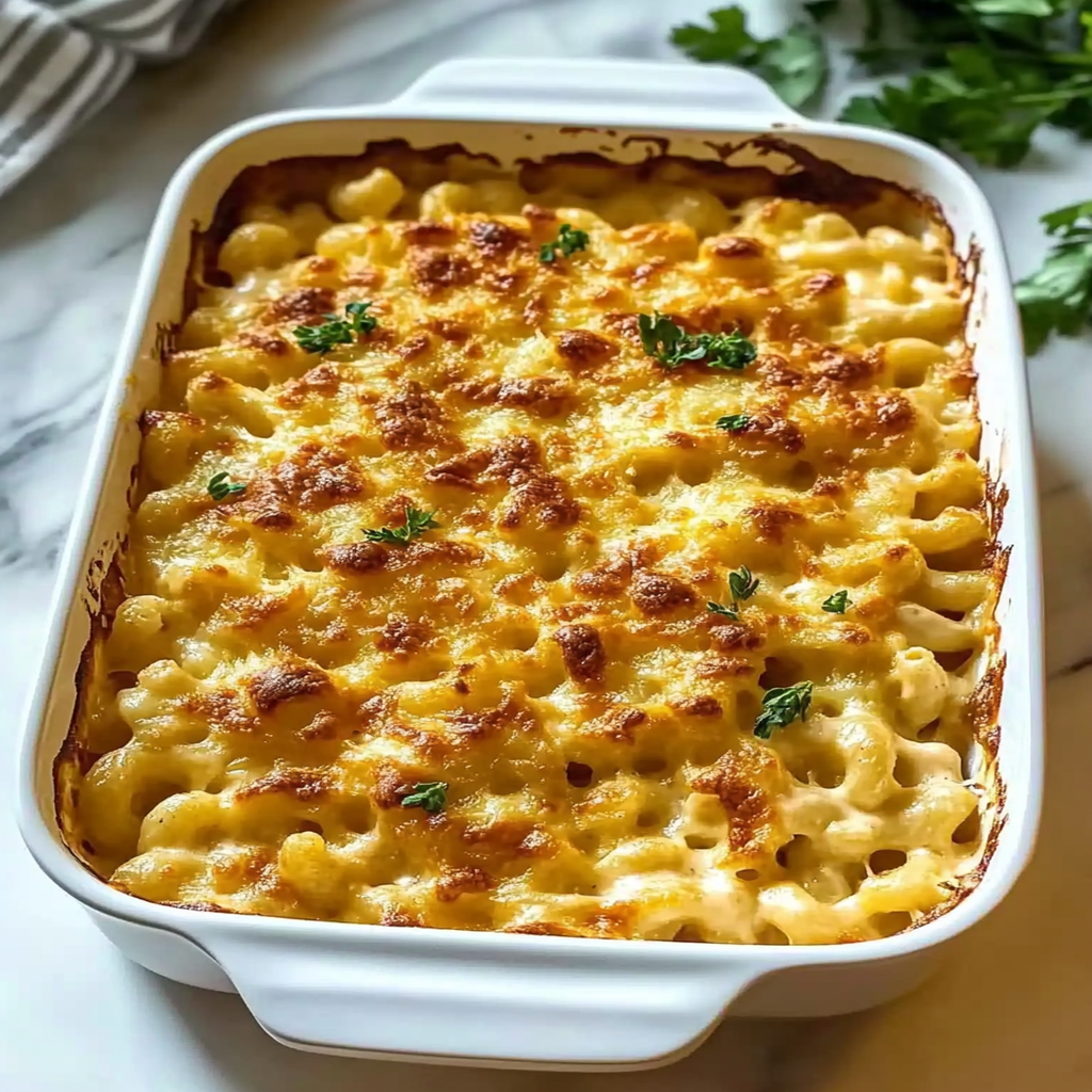 Baked Mac Cheese Thanksgiving Recipe