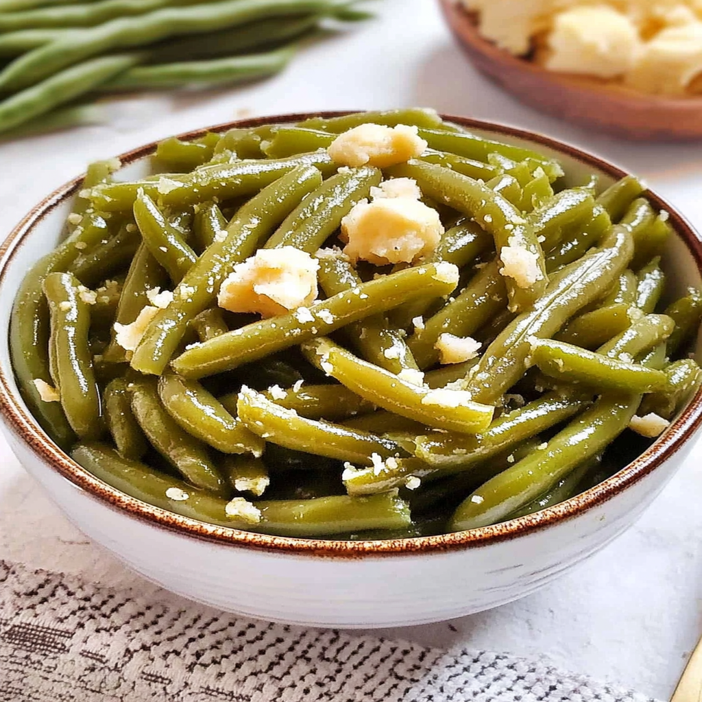 Sautéed Canned Green Beans