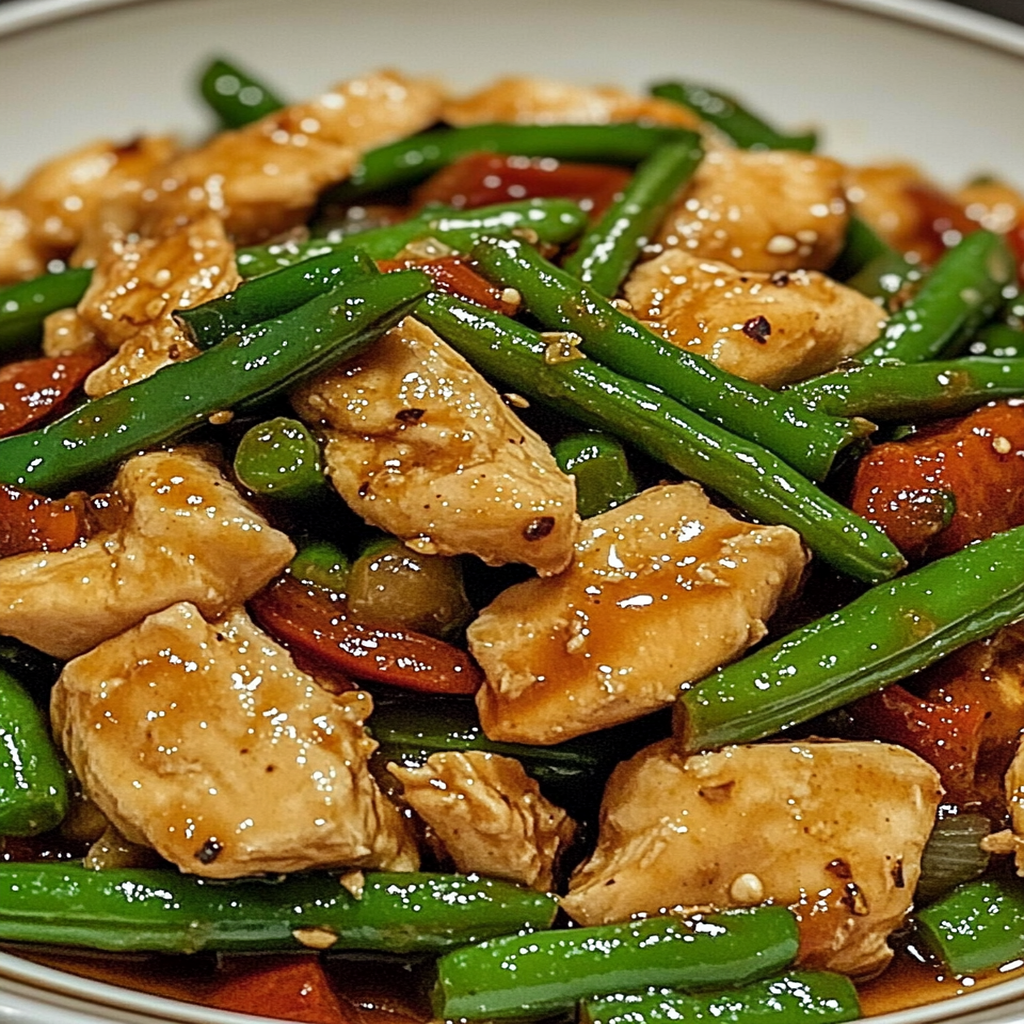 Chicken and Green Bean Stir-Fry Recipe
