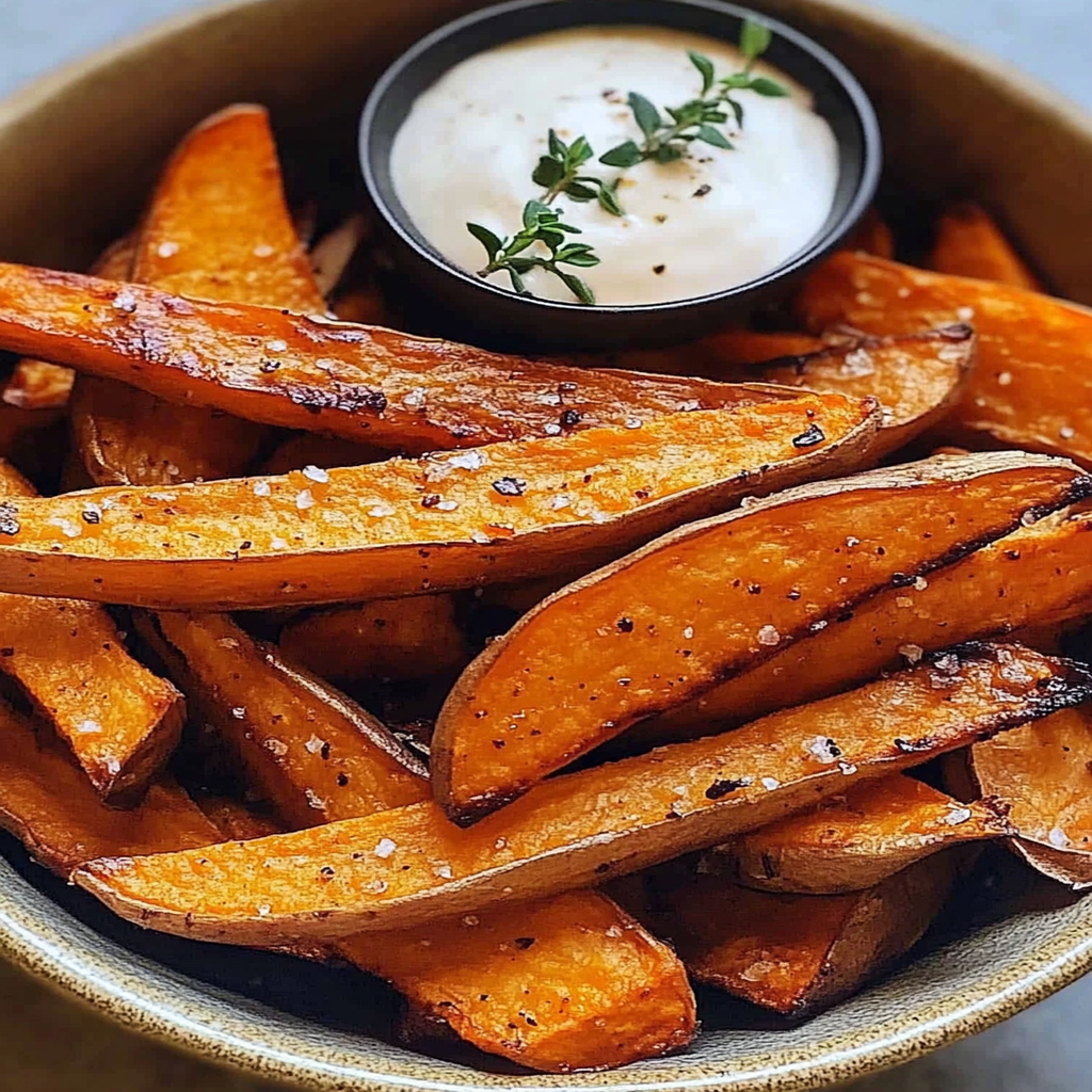 Crispy Air Fryer Sweet Potatoes