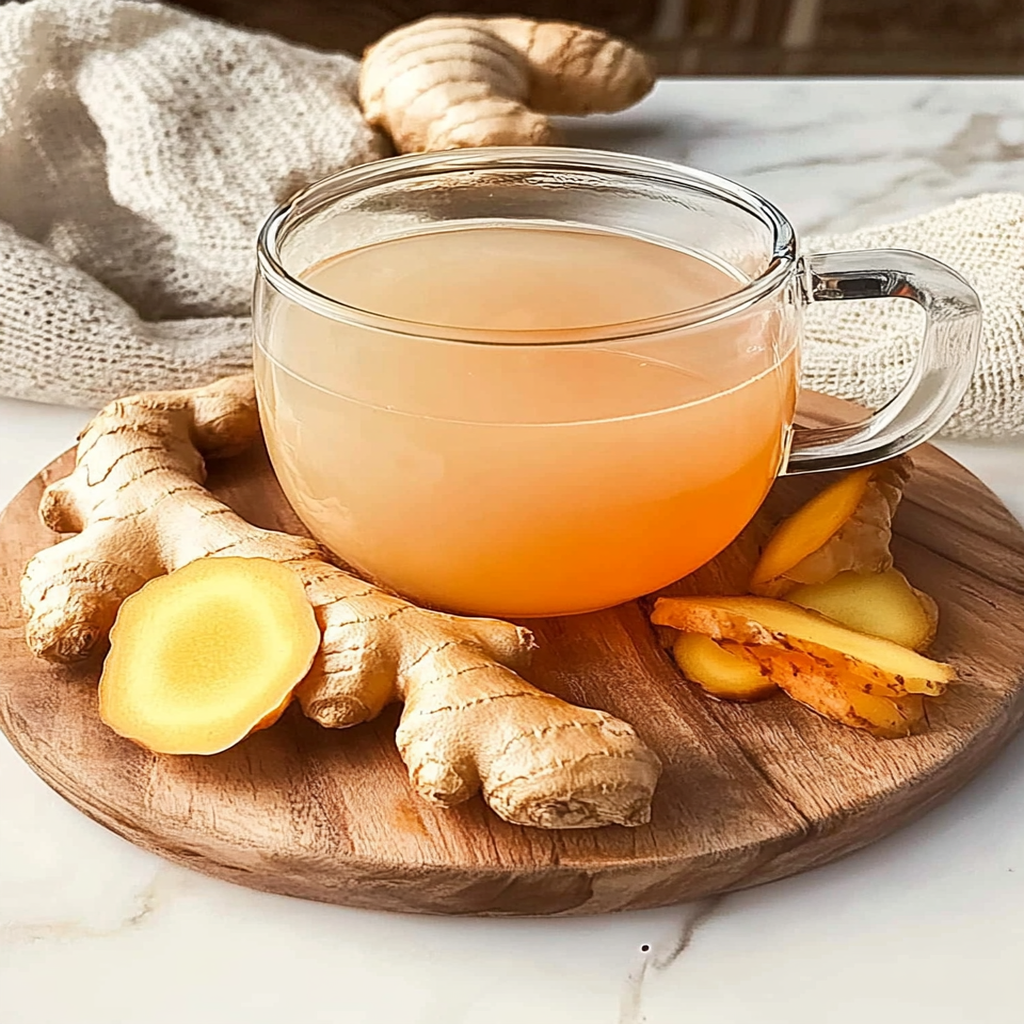 Homemade Ginger Tea