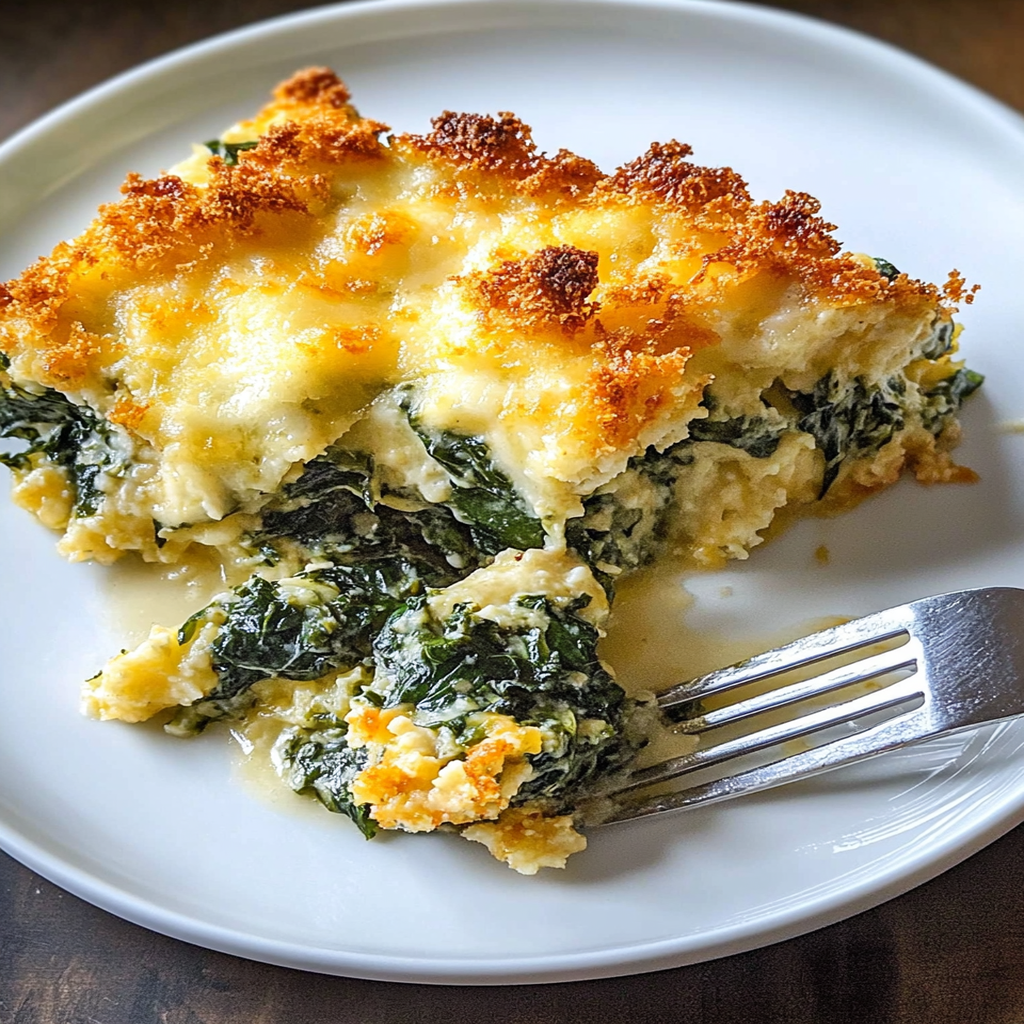 Italian Spinach Bake