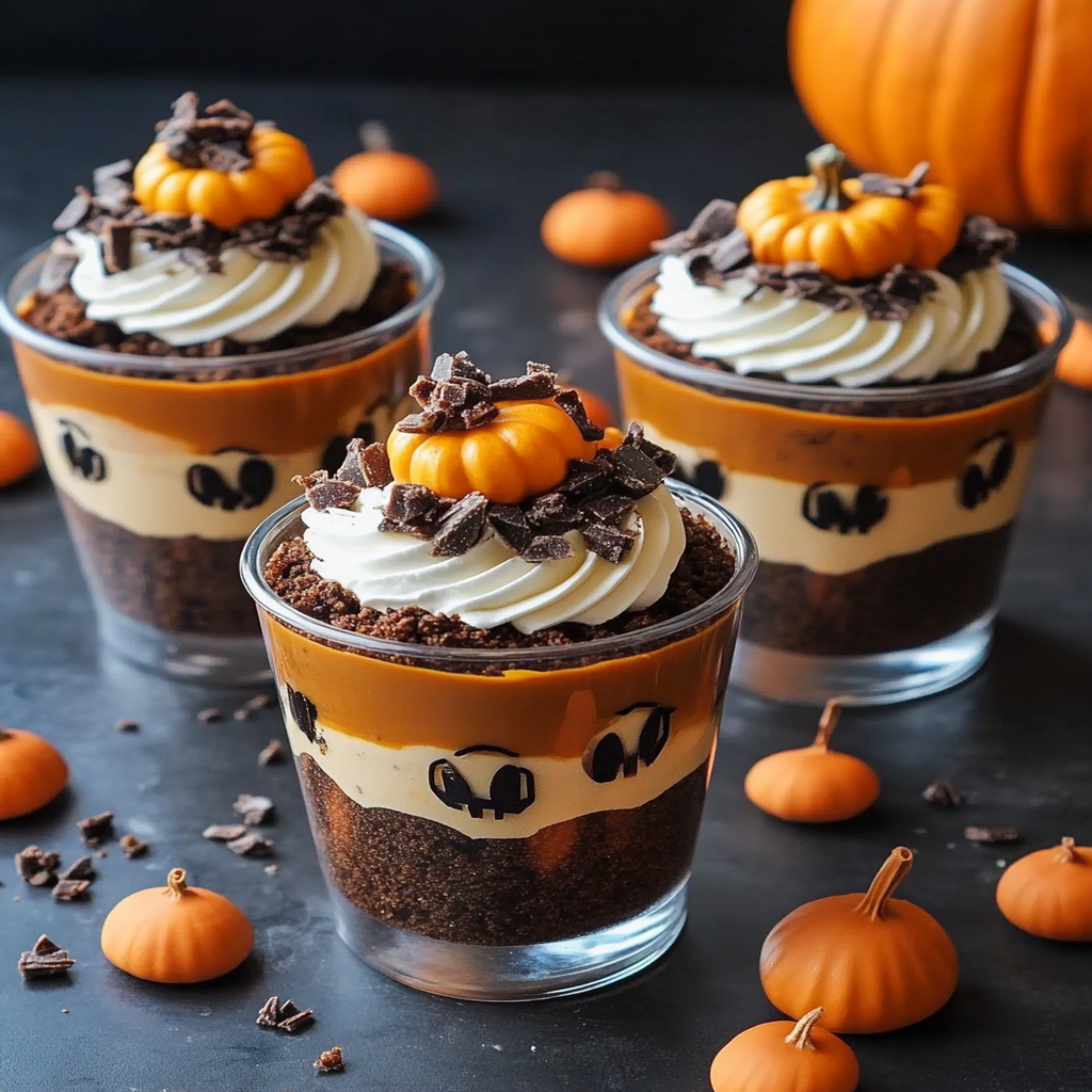 Pumpkin Patch Dirt Cups