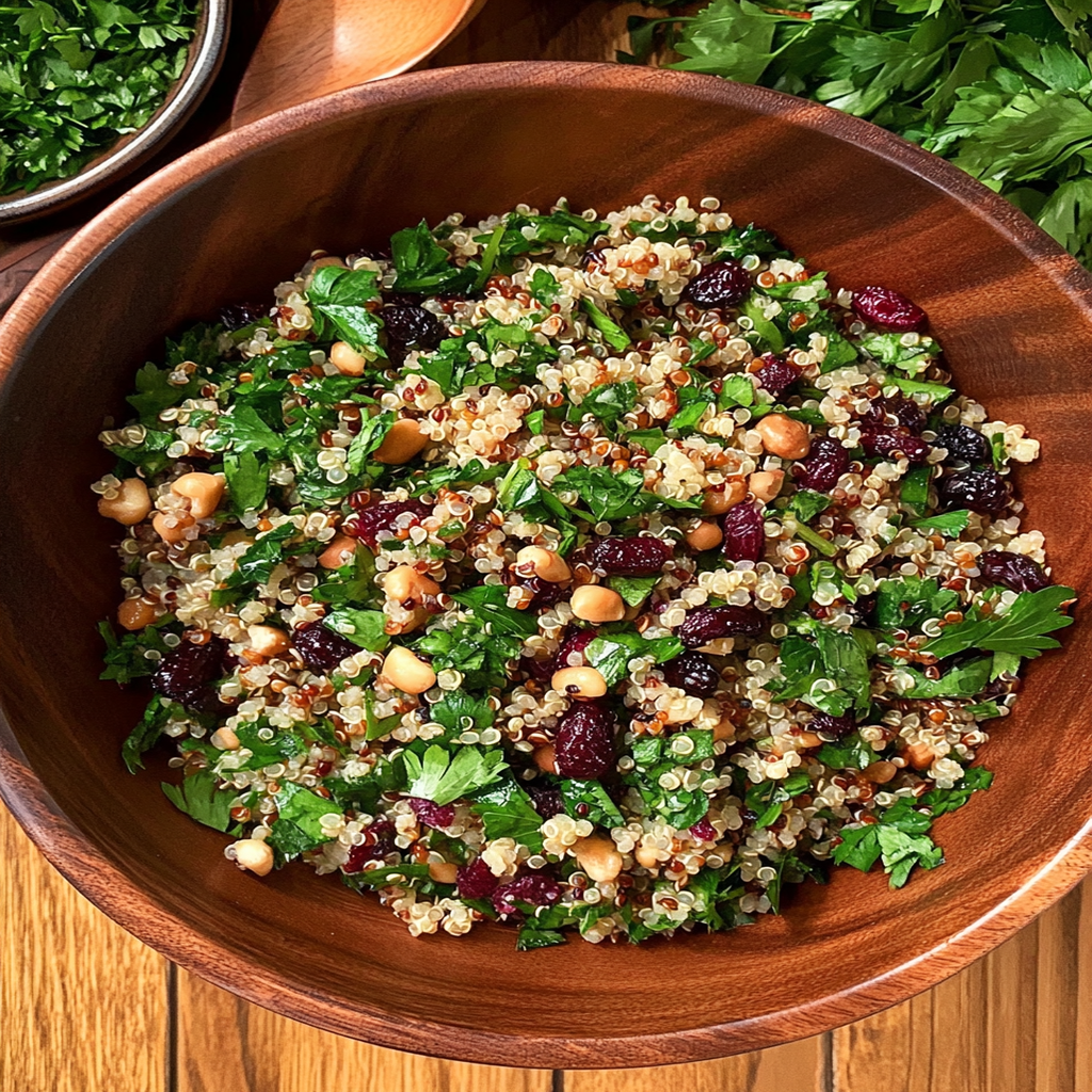 Quinoa Salad with Cranberries