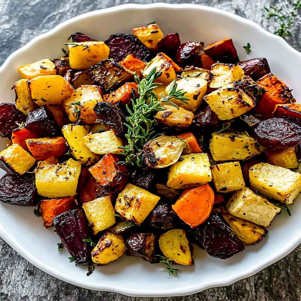 Roasted Root Vegetables Thanksgiving Recipe